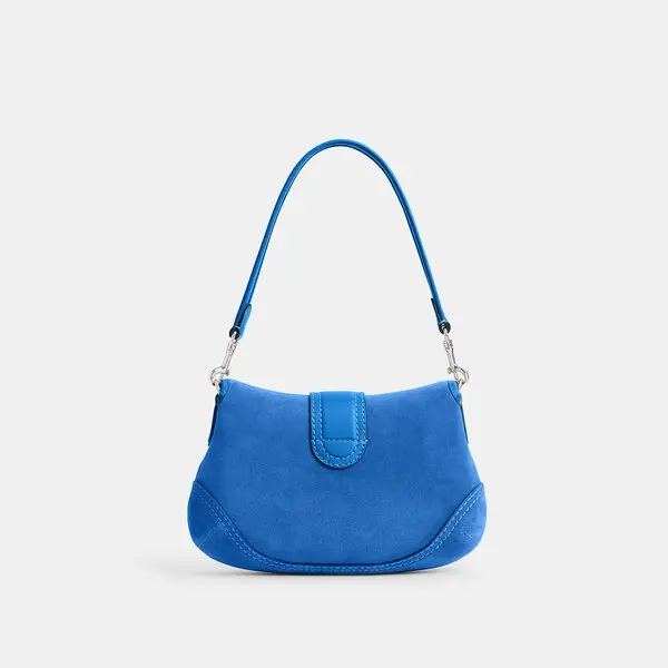 Coach Soho Flap Bag In Silver/Mist Blue - 40% Off | Editorialist